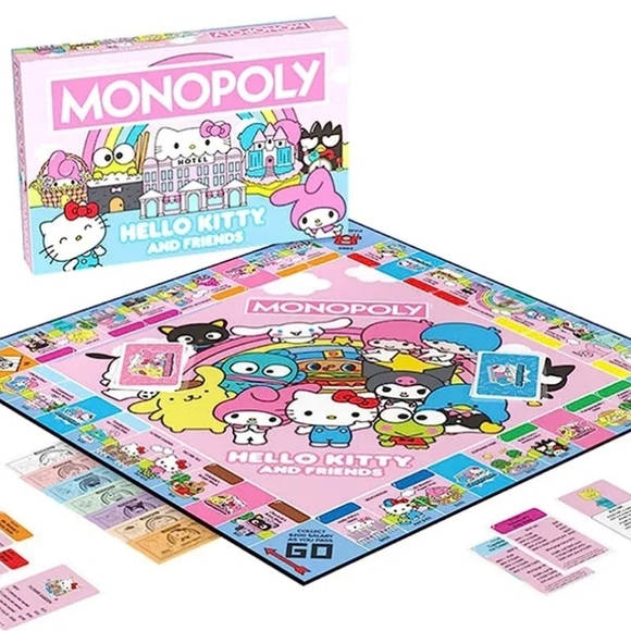 Hello Kitty | Games | Hello Kitty Monopoly | Poshmark
